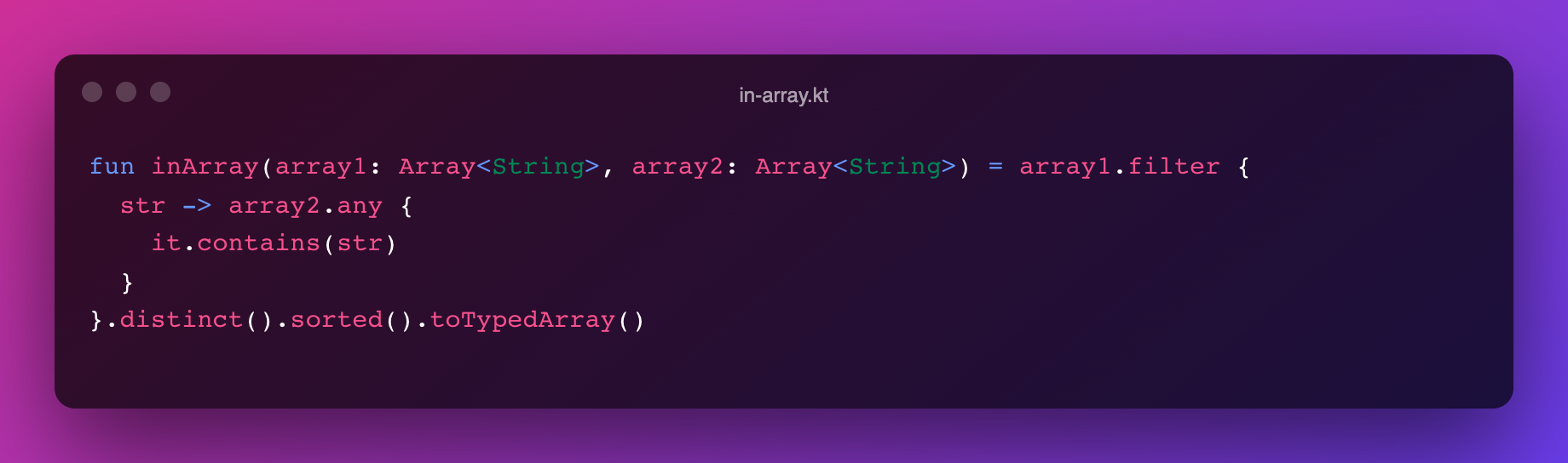 A Taste of Kotlin and Functional Programming